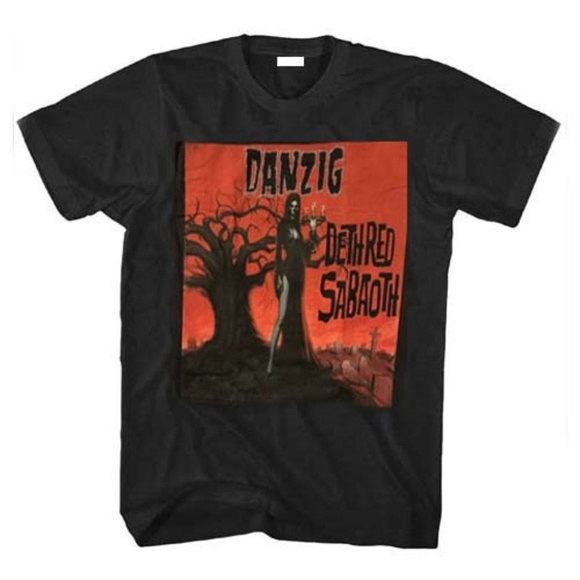 Hot Topic | Shirts | Danzig Deth Red Sabaoth Tshirt | Poshmark